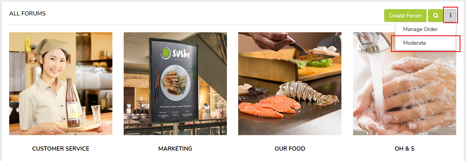 Forum Moderation Setup – Op Central