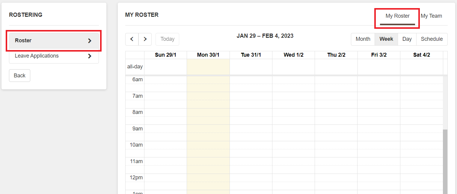 Deputy Integration (Rostering) – Op Central
